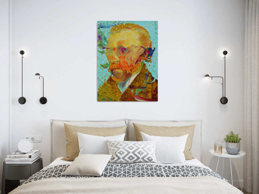 Xanthopsia - Hommage to Van Gogh Oil painting by Melinda Matyas | Artfinder