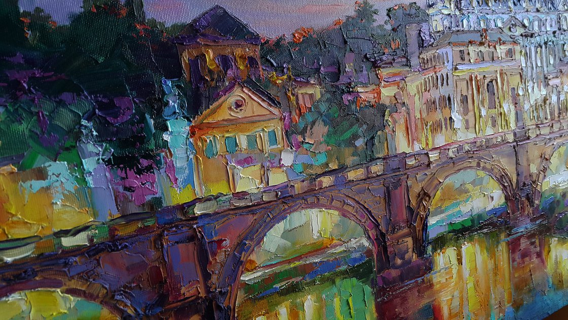 Eternal City - Rome Oil painting: Viktoria Lapteva | Artfinder