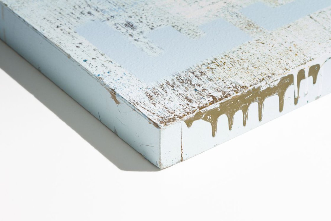 Light Blue Acrylic painting by Sarah Teasdale | Artfinder