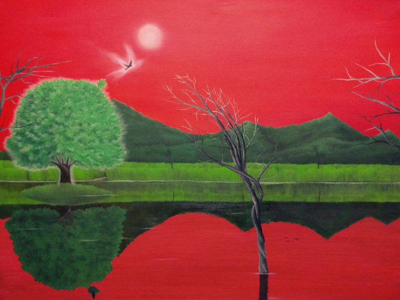 Searching Soul Oil painting by Anthony Lusignan | Artfinder