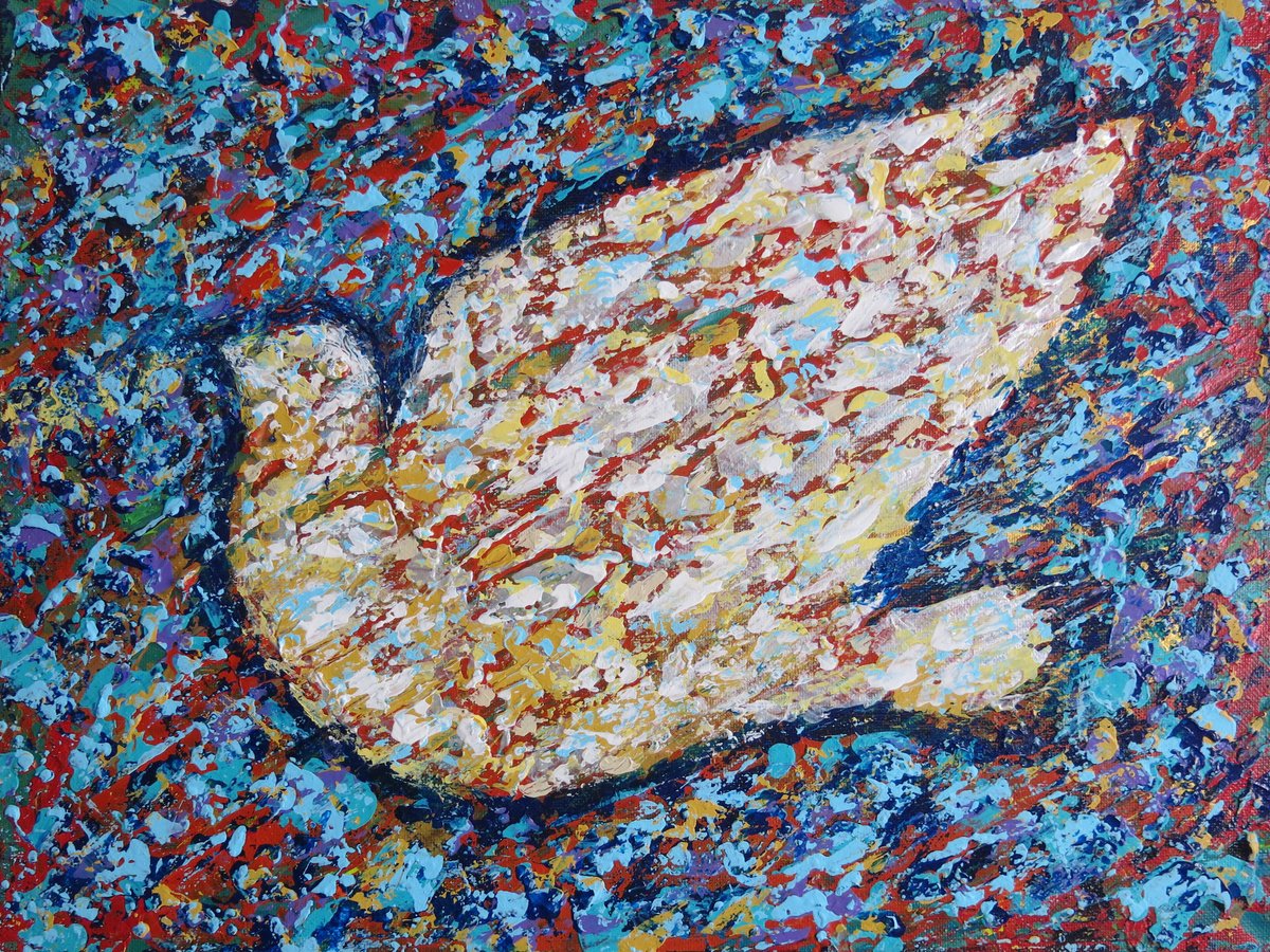 Dove of peace Acrylic painting: Denis Kuvayev | Artfinder
