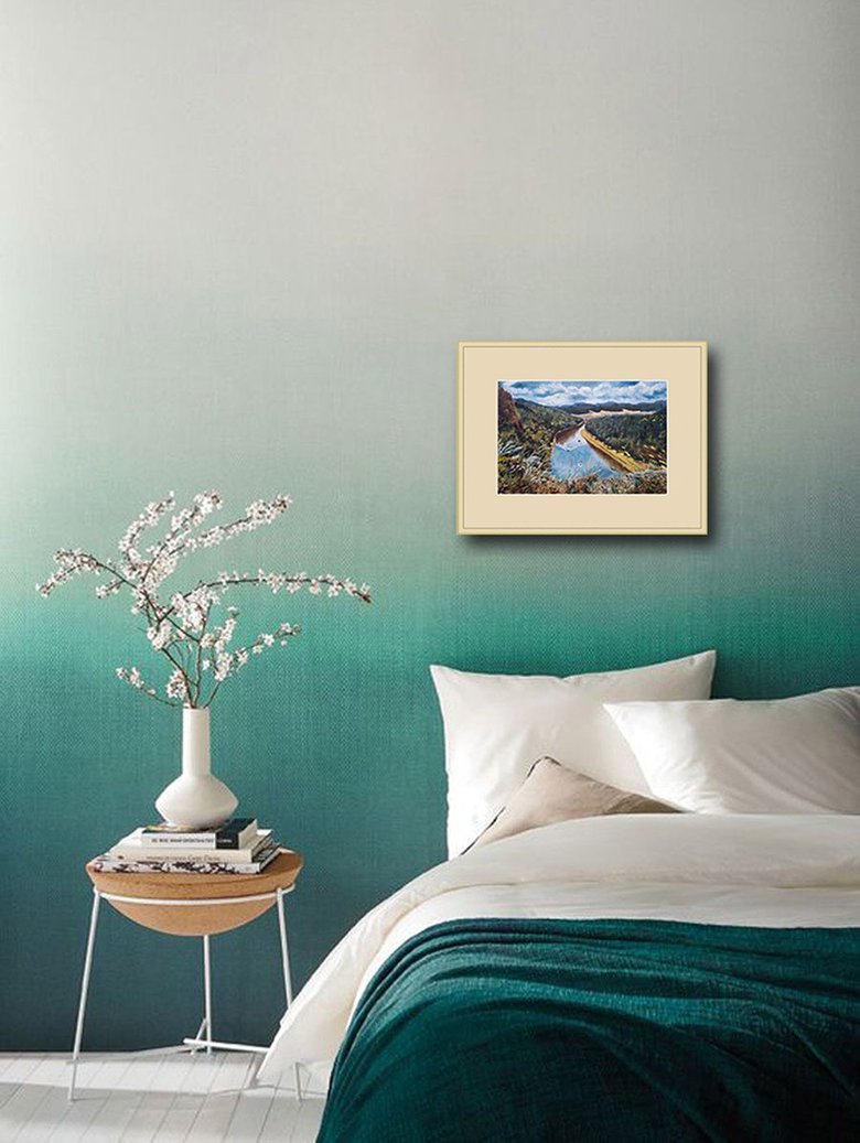 Rafting on a mountain river Oil painting by Liubov Samoilova | Artfinder