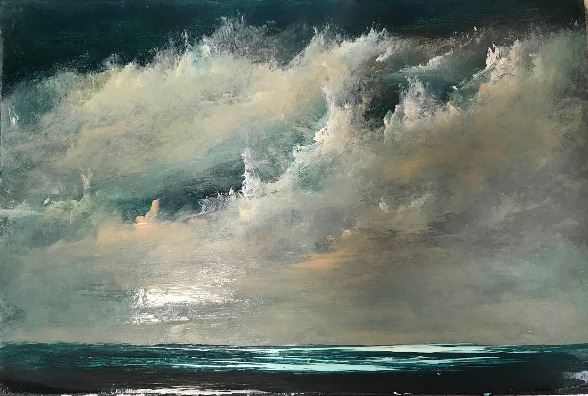 Seascape Out Across The Endless Sea | Artfinder