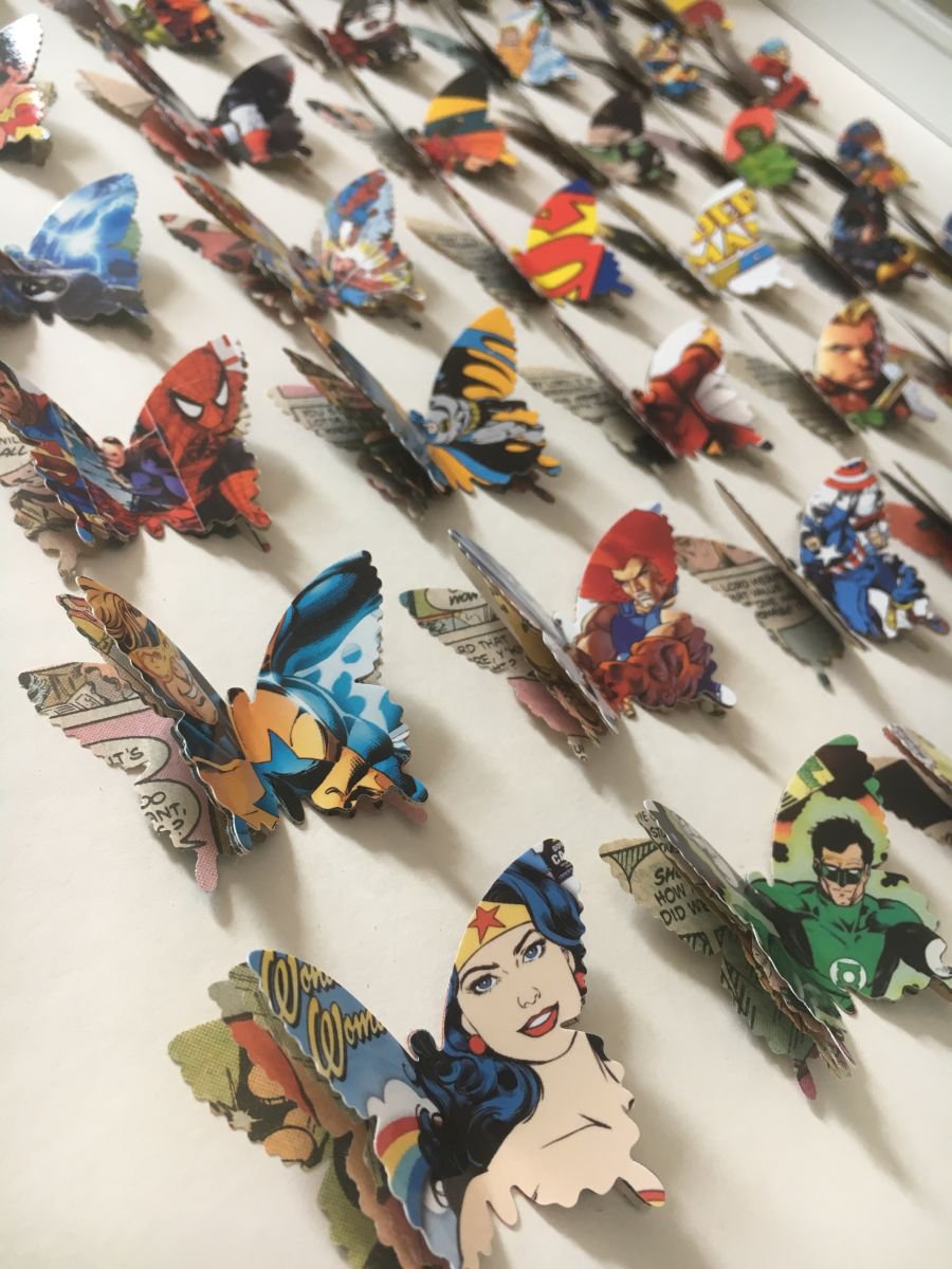 Super Winged Heroes (Episode II) Collage: Hernan Reinoso | Artfinder