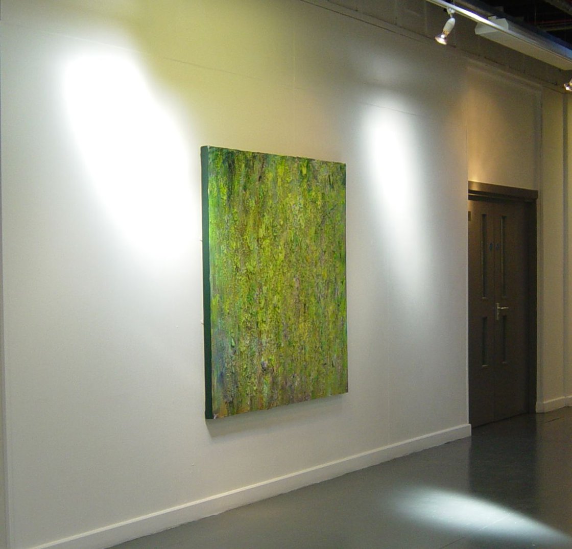 Green Leaves Oil painting by Richard Freer | Artfinder