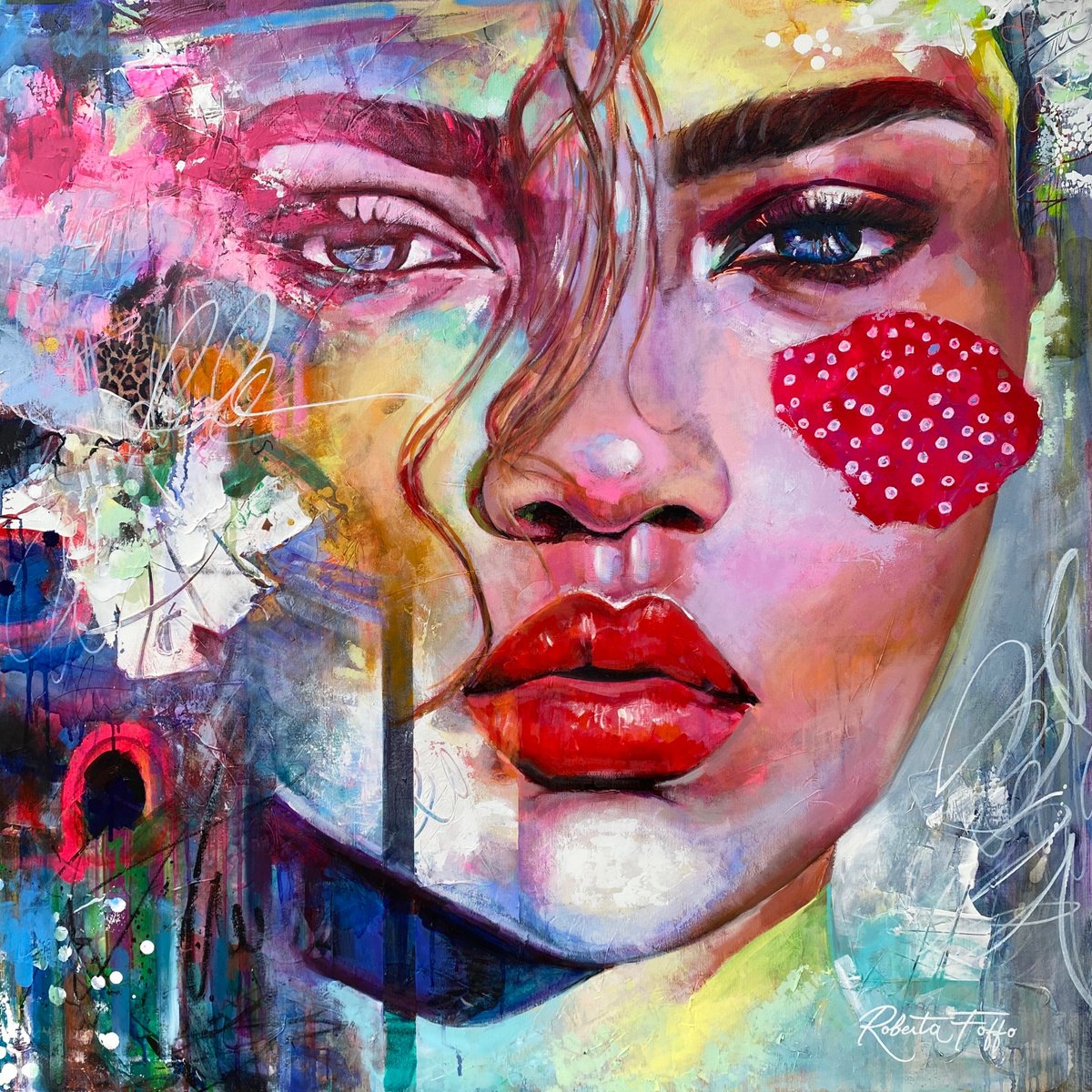 Here I rise again Oil painting: Bold Ro | Artfinder