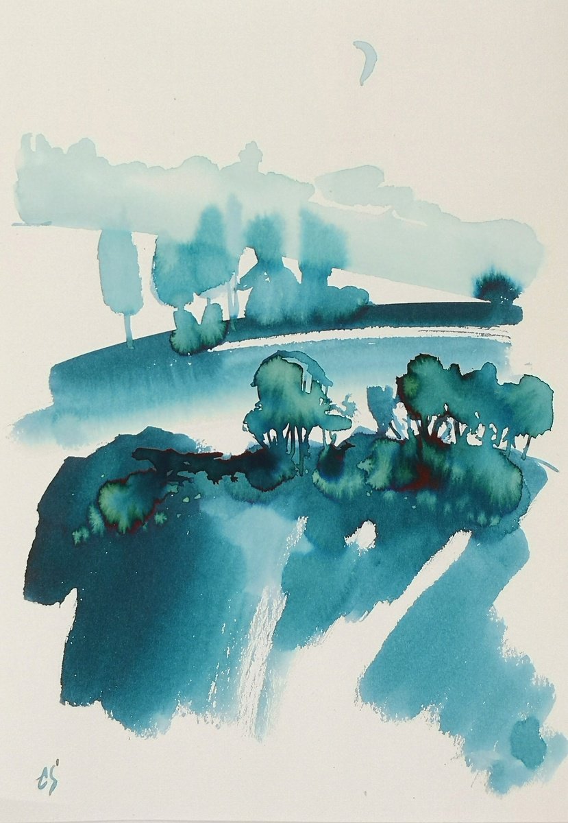 Delight Ink drawing: Elena Sanina | Artfinder