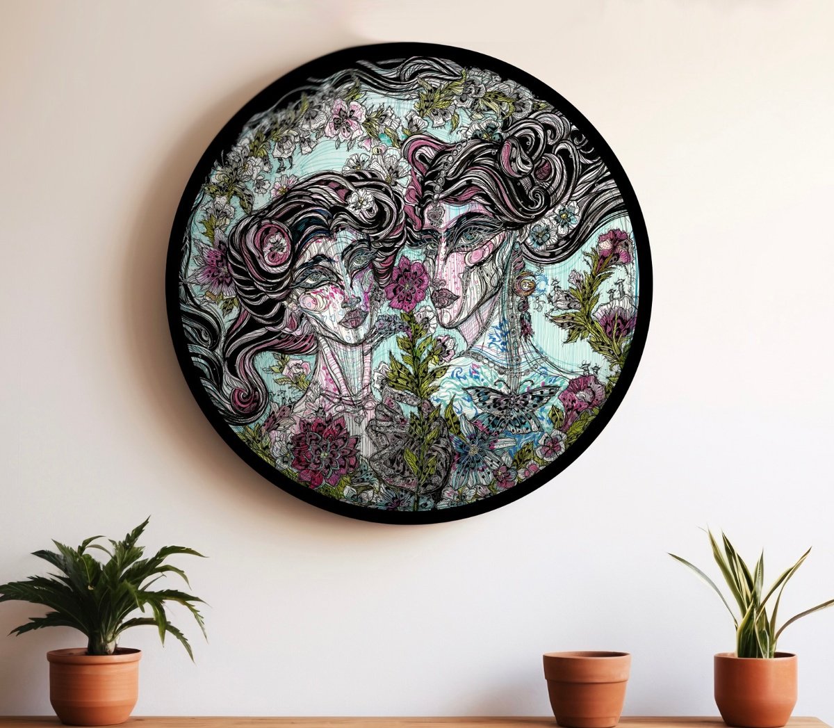 Zephyr Twins Drawing: Maria Susarenko | Artfinder