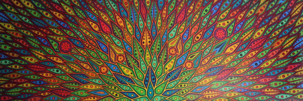 Diffusion of colors Acrylic painting: Jonathan Pradillon | Artfinder