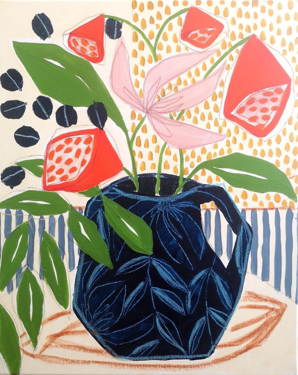 Spanish Summer VIII Mixed-media painting by Marisa Añón | Artfinder