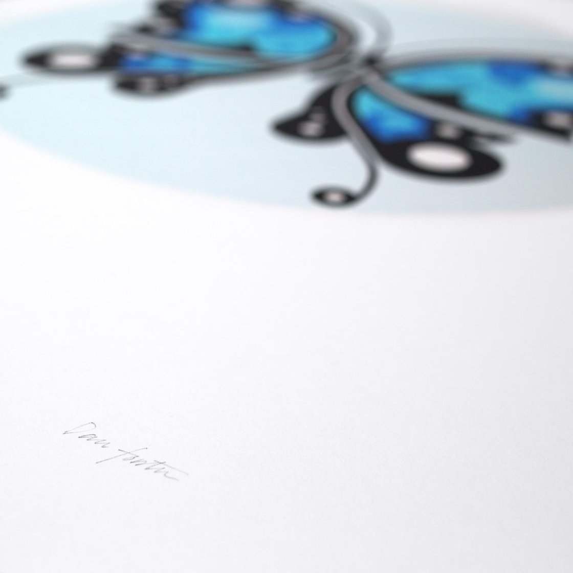 Butterfly #2 A2 screen print Screenprint: The Lost Fox | Artfinder