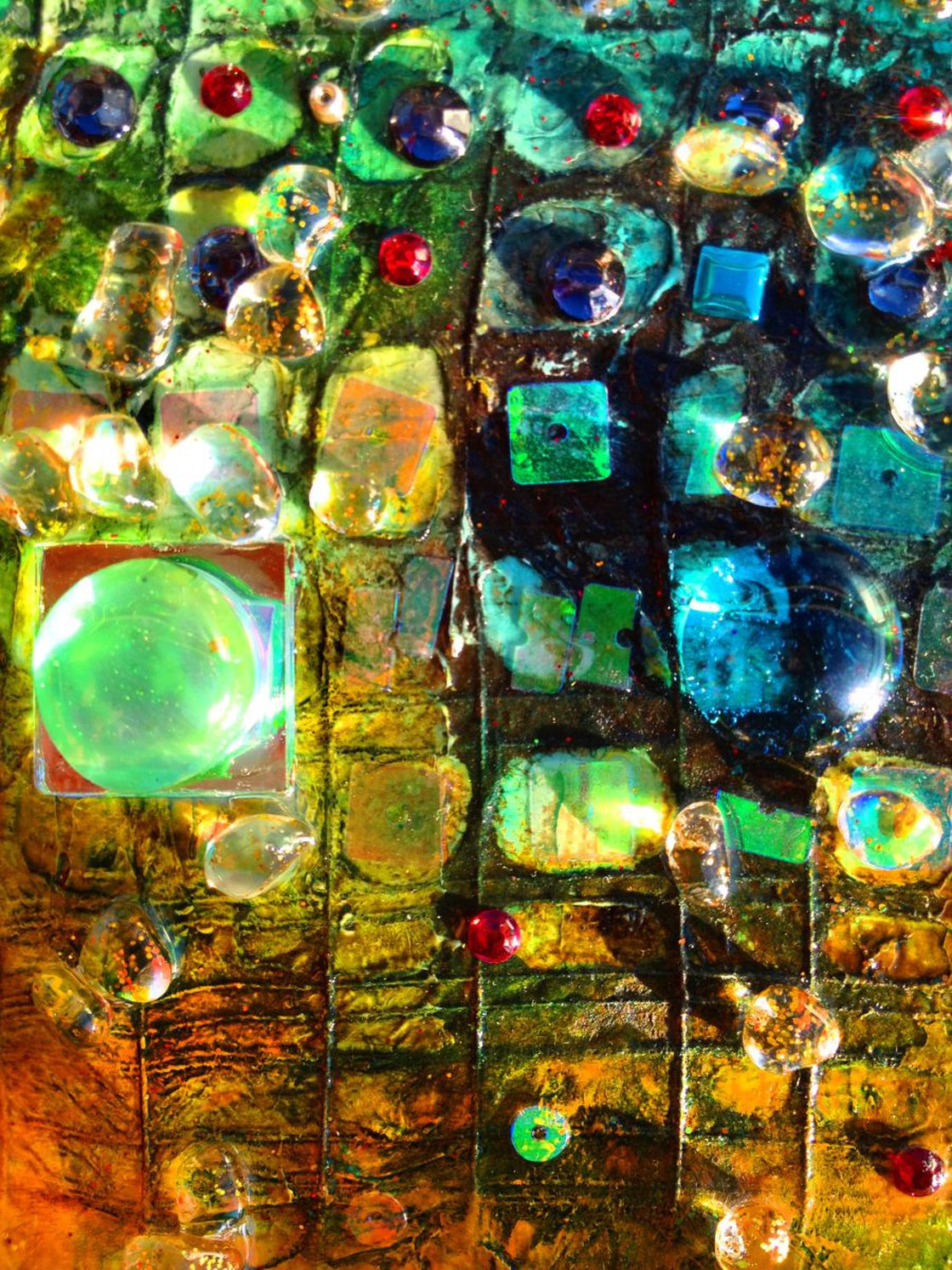 Mixed Media Abstract, Canvas, Modern Painting "Sweet Falling", Modern ...