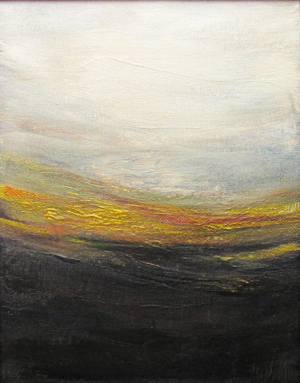 Somber Moods 4 Acrylic painting by Laura Spring | Artfinder