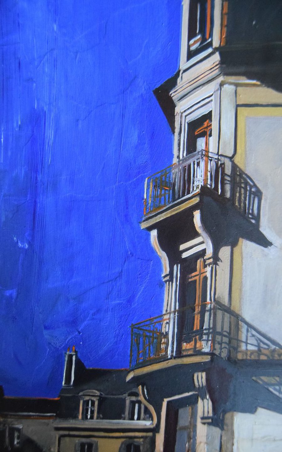 Bright Blue Sky Acrylic painting by Andrew Reid Wildman | Artfinder