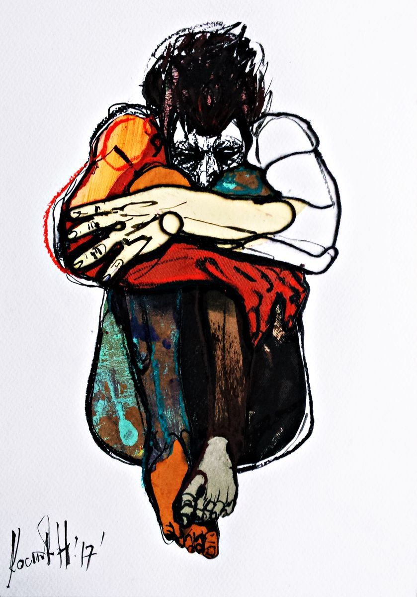 Loner Drawing: Nevena Kostić | Artfinder