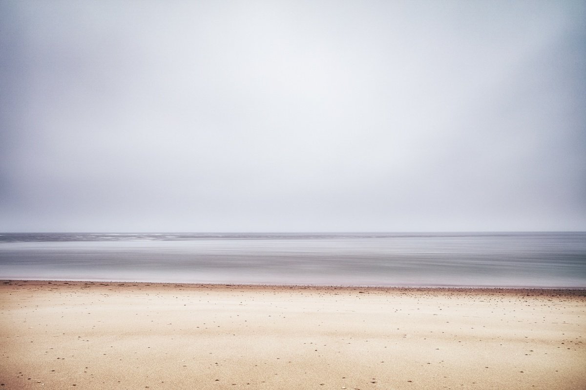 A peaceful beach in Netherlands Photograph: Karim Carella | Artfinder