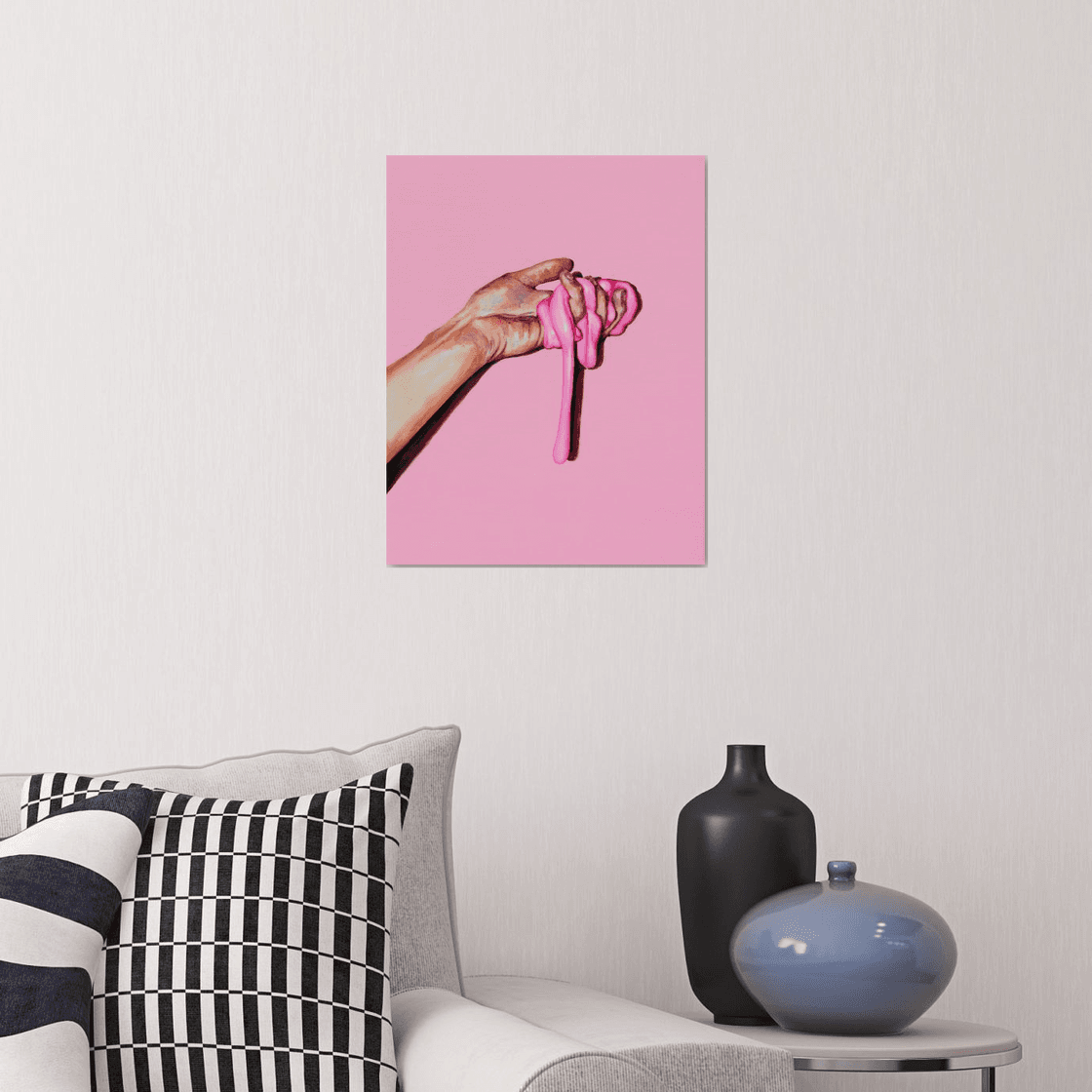 Pink Substance Oil painting: Oleksandr Balbyshev | Artfinder