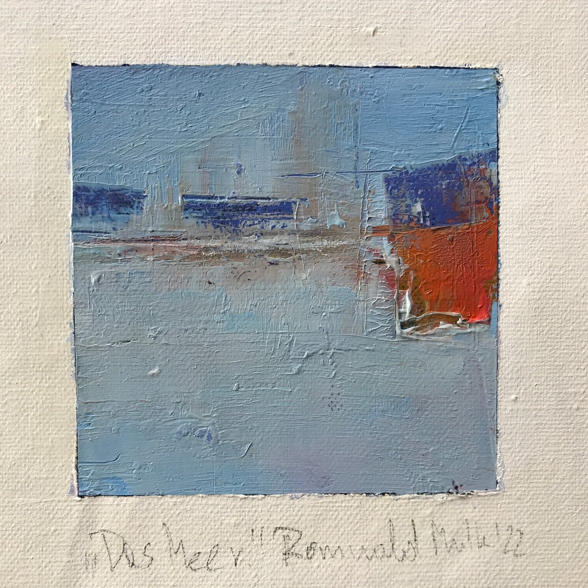 Das Meer Oil painting: Romuald Mulk Musiolik | Artfinder