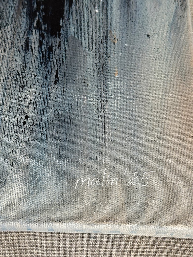 Golden Intersection Acrylic painting: Tatiana Malinovscaia | Artfinder