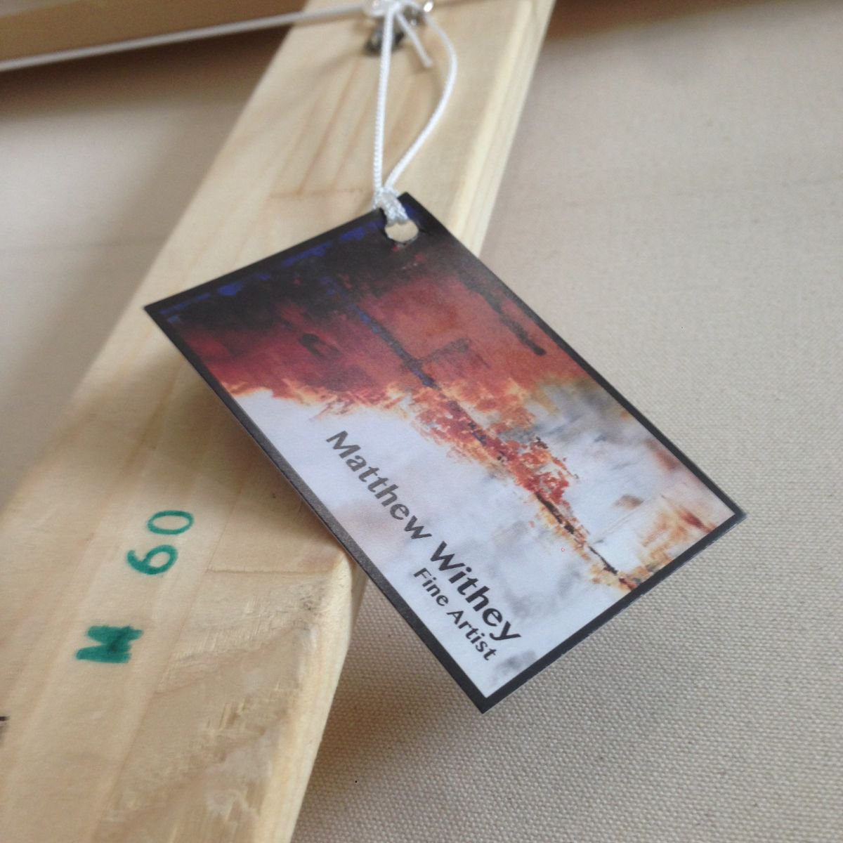 Abstract - Division Oil painting by Matthew Withey | Artfinder