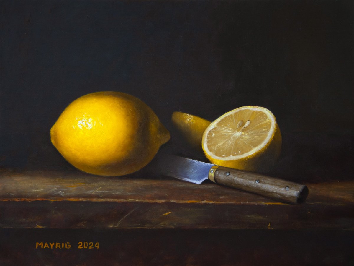 Energizing Lemons Oil painting: Mayrig Simonjan | Artfinder