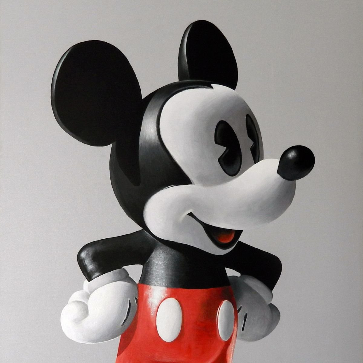 Mickey (2013) Acrylic painting by Peter Slade | Artfinder