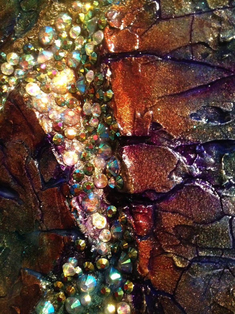 The Unexpected Treasure Acrylic painting: Maria Fondler-Grossbaum ...