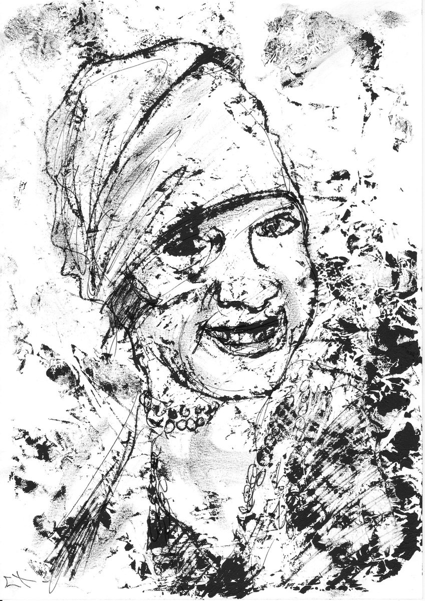 Face Monoprint: Lionel Le Jeune | Artfinder