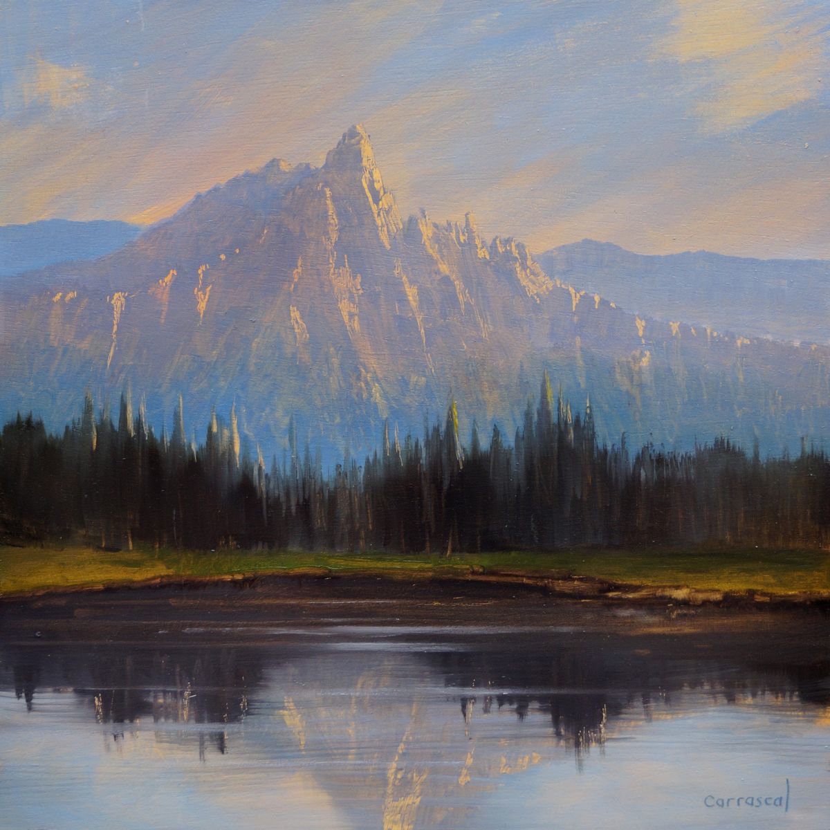 PAISAJE IMPOSIBLE IV Oil painting by Rafael Carrascal | Artfinder