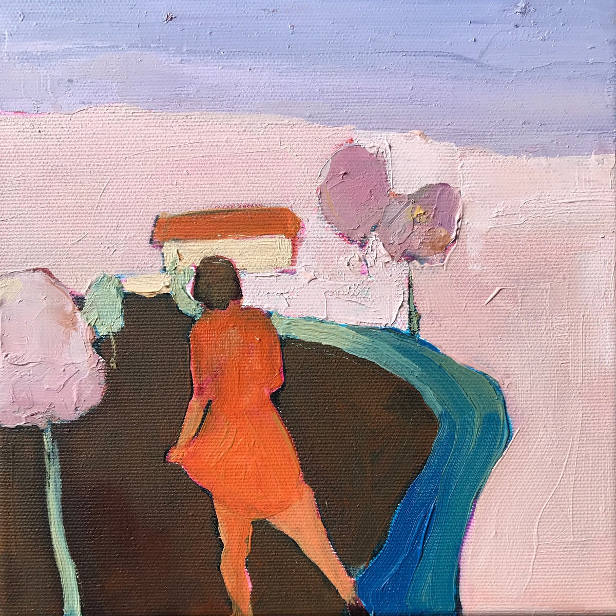 Road to home Oil painting: Romuald Mulk Musiolik | Artfinder