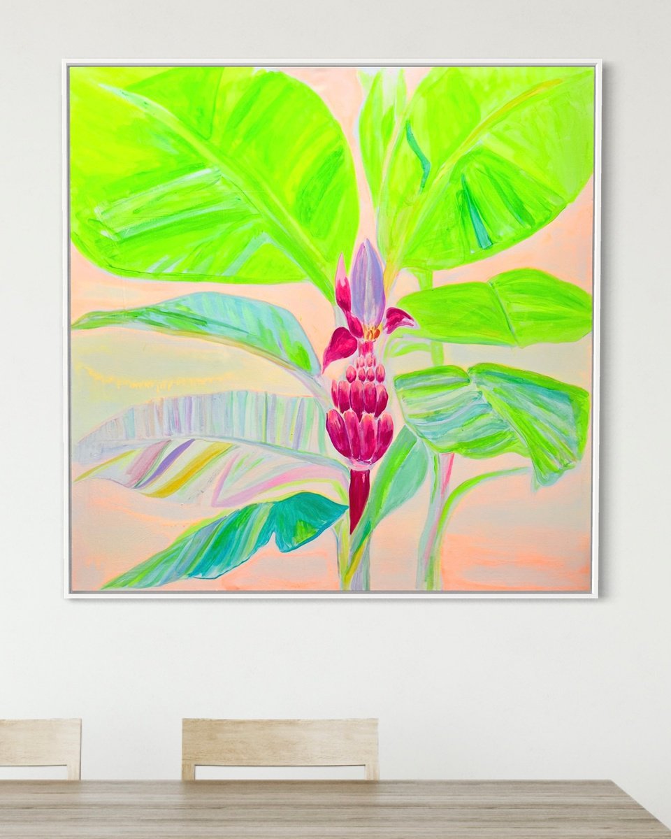 'Musa Velutina In Her Element' Acrylic painting: Kathryn Sillince ...