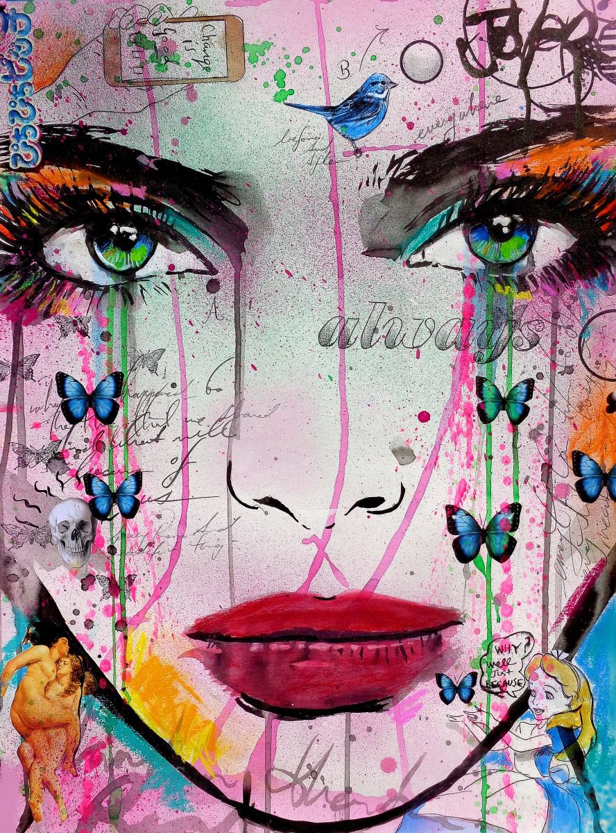 PAST LIVES Drawing by Loui Jover | Artfinder