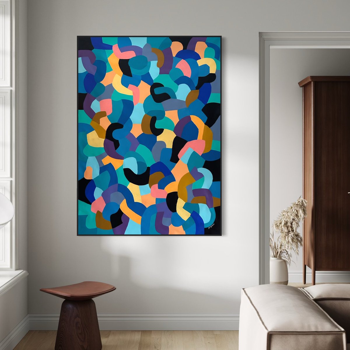 Original Acrylic Painting - There’s Always More Than One Path by ...