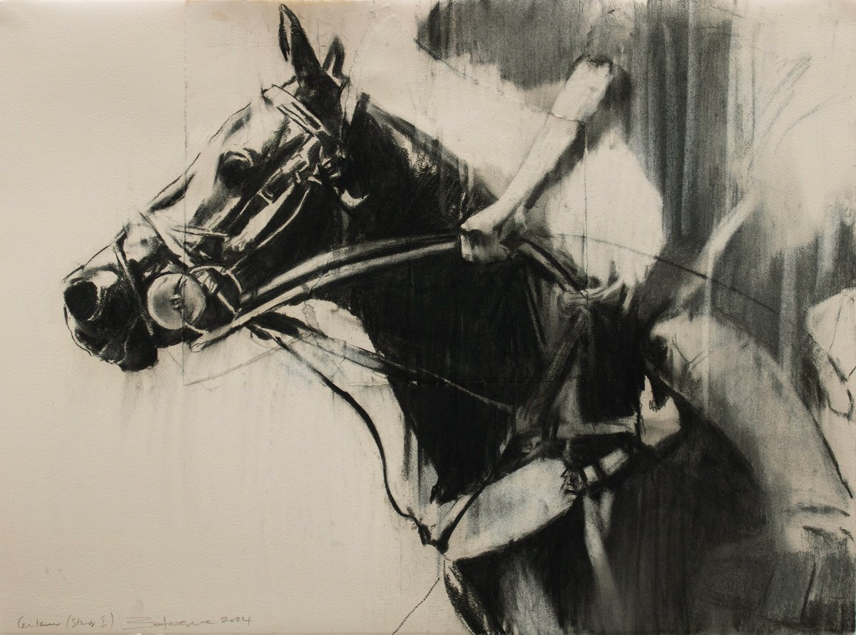 Centaur (study I) Charcoal drawing: Zil Hoque | Artfinder