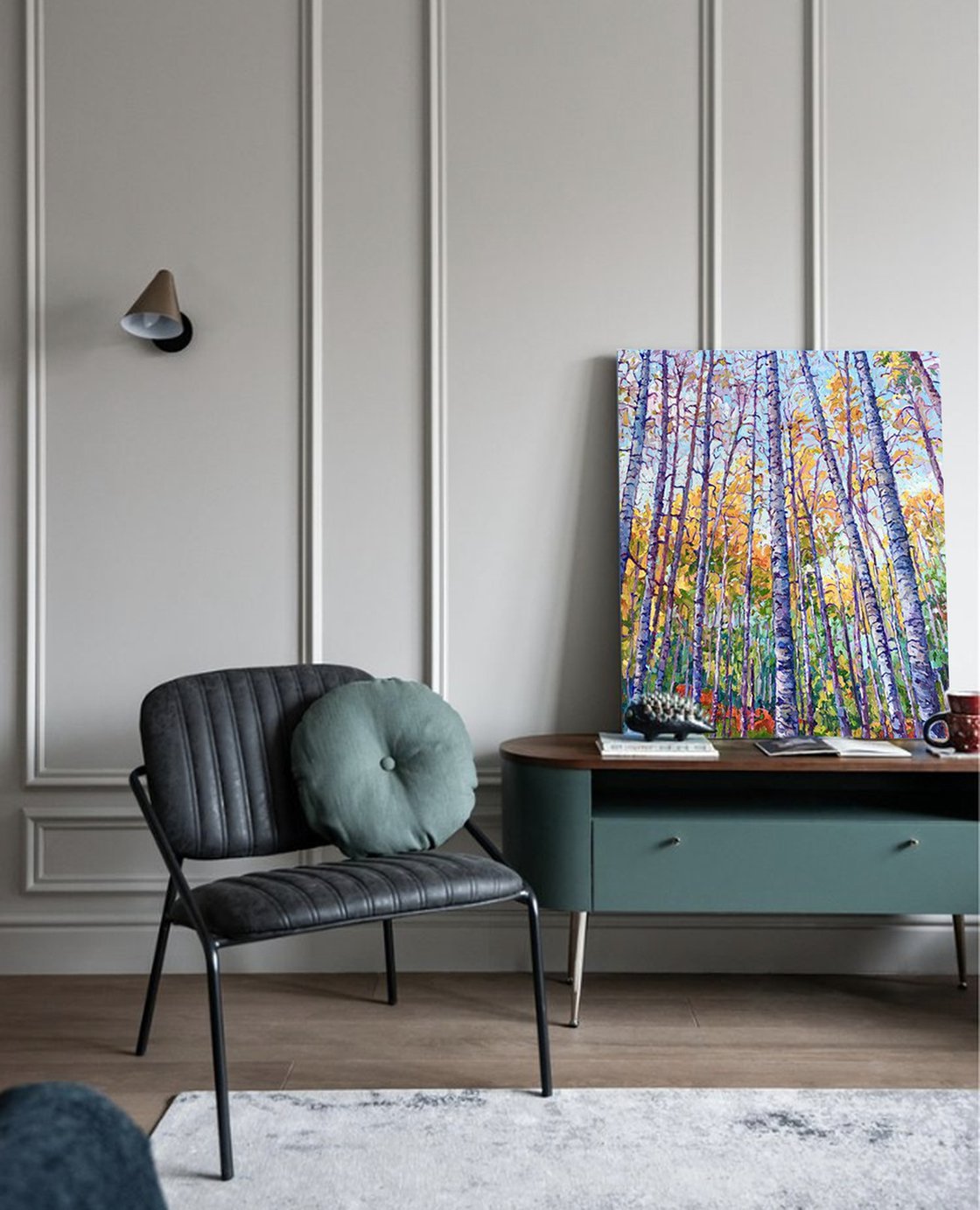 Forest Amulets Oil painting: Natalia Bessmertnova | Artfinder