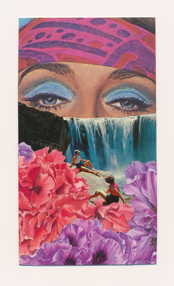 Overlook the Garden Collage: Paper Draper