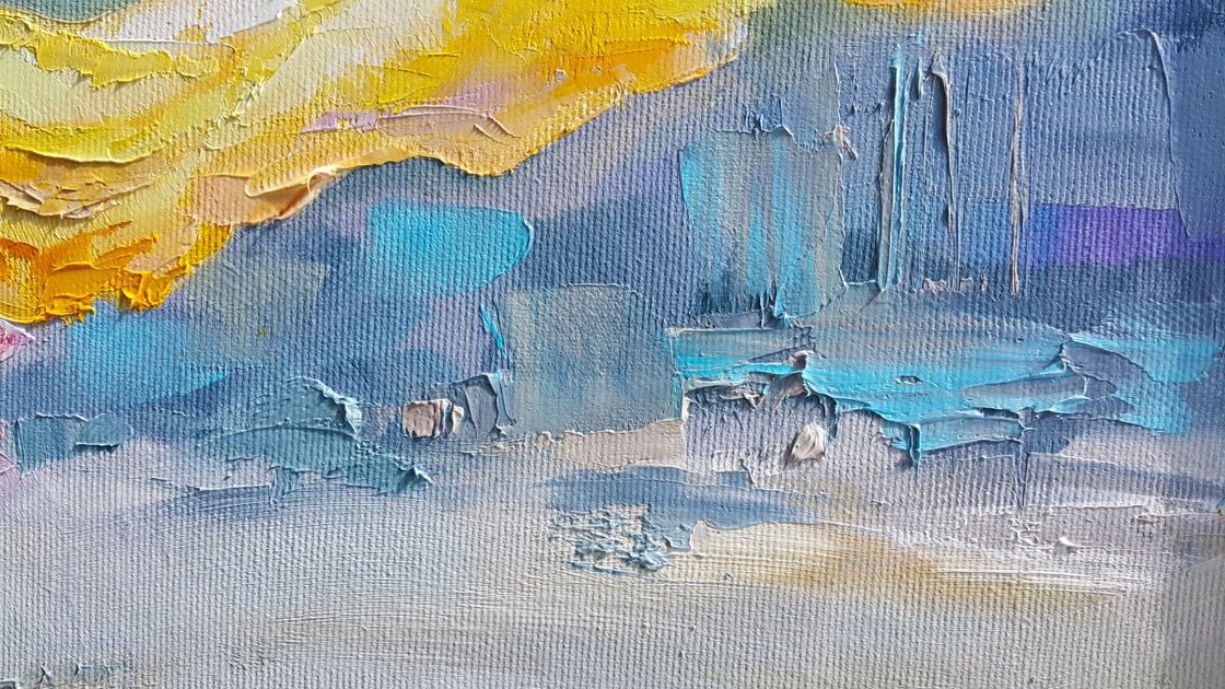 My wings Oil painting by Viktoria Lapteva | Artfinder