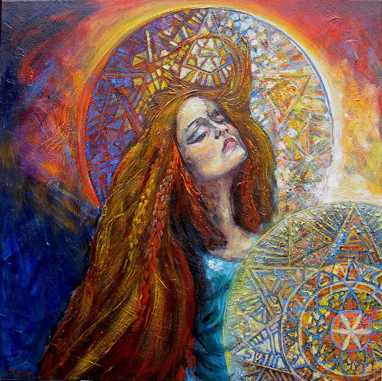 Solar Goddess by Leonard Dobson | Artfinder
