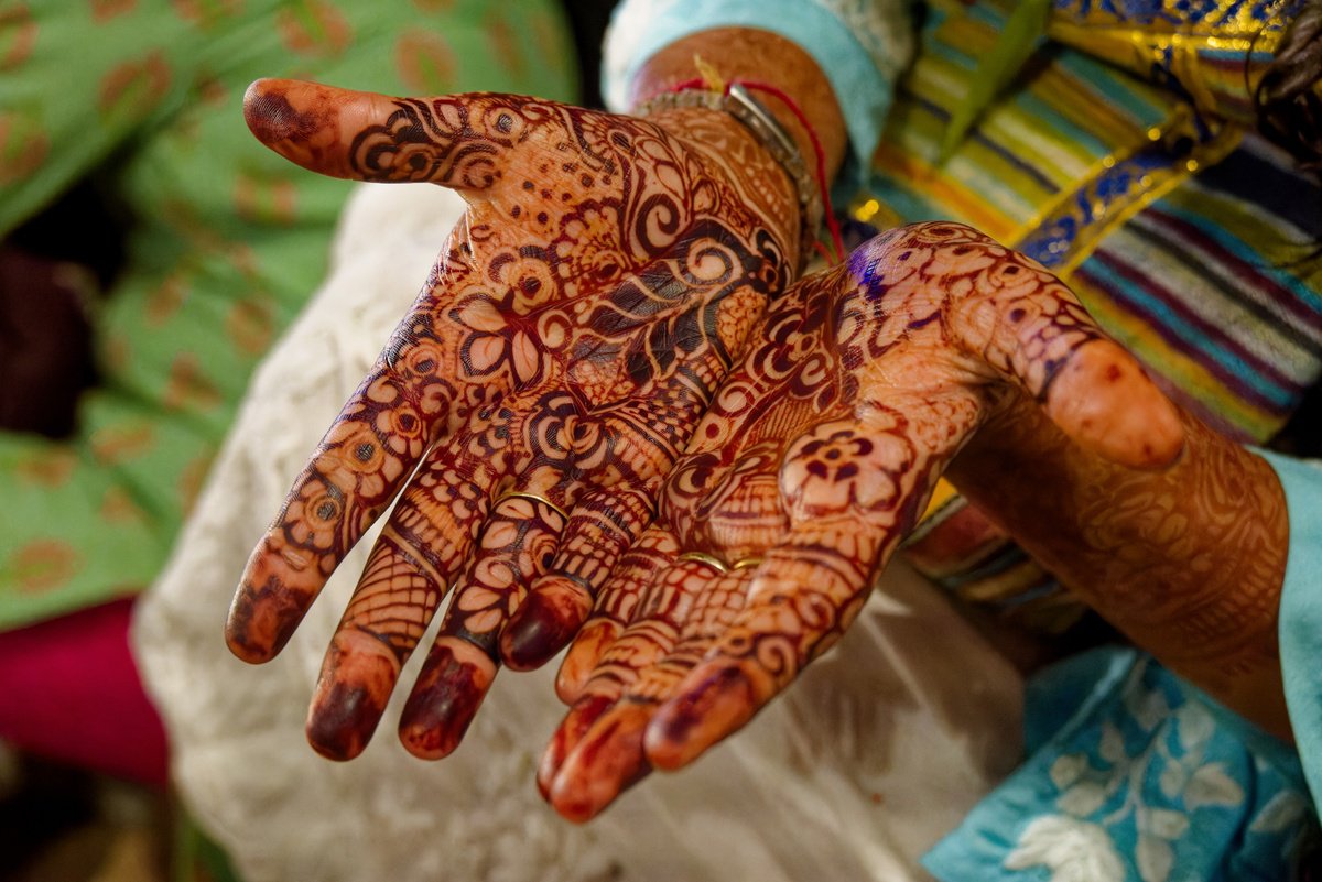 Henna Hands Photograph: Marc Ehrenbold | Artfinder
