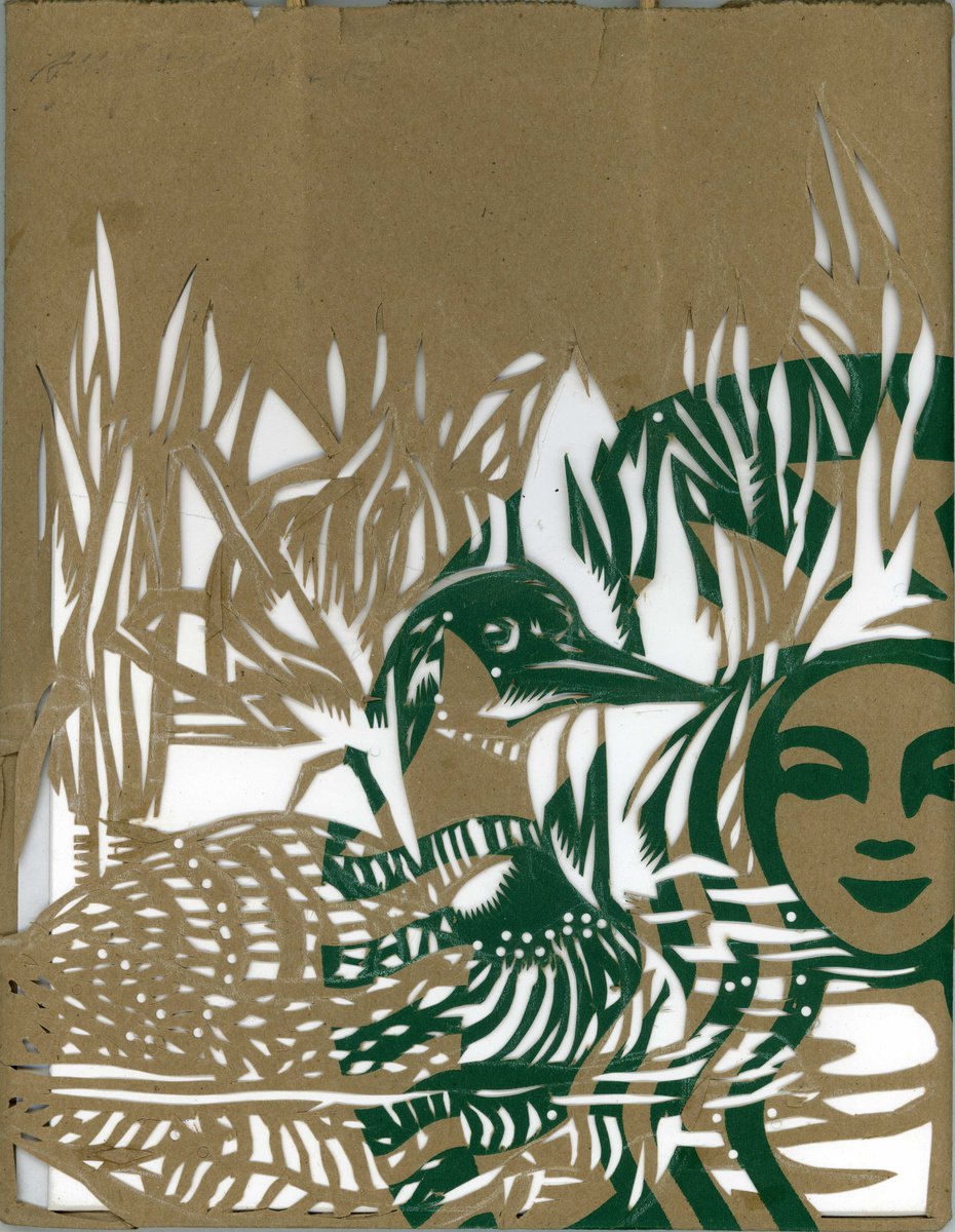 mermaid and the loom Collage: Alfred Ng | Artfinder