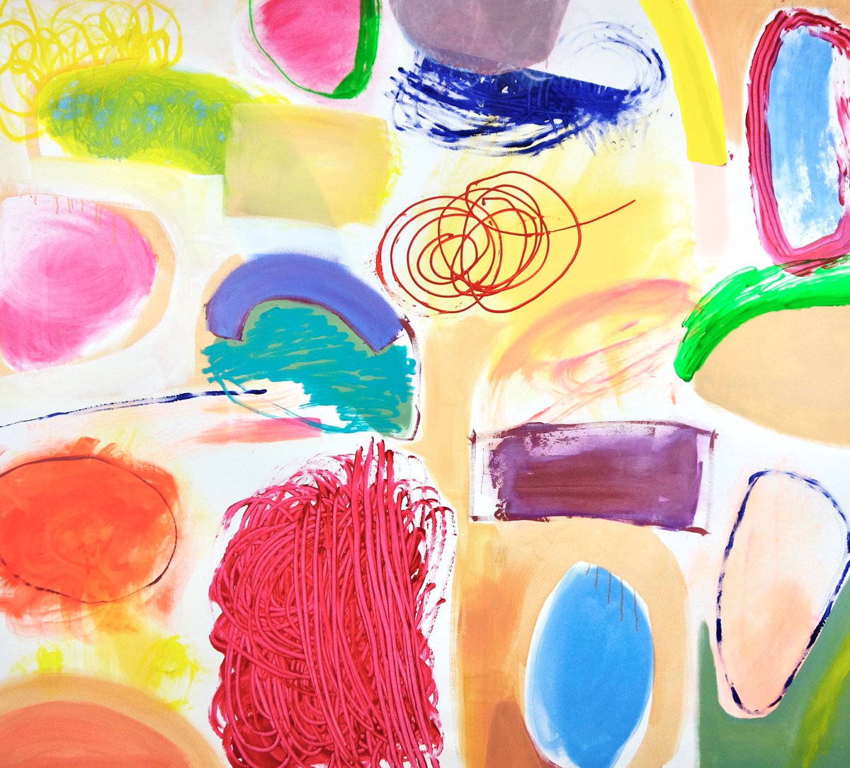 Chroma Glow Acrylic painting: Michelle Louis | Artfinder