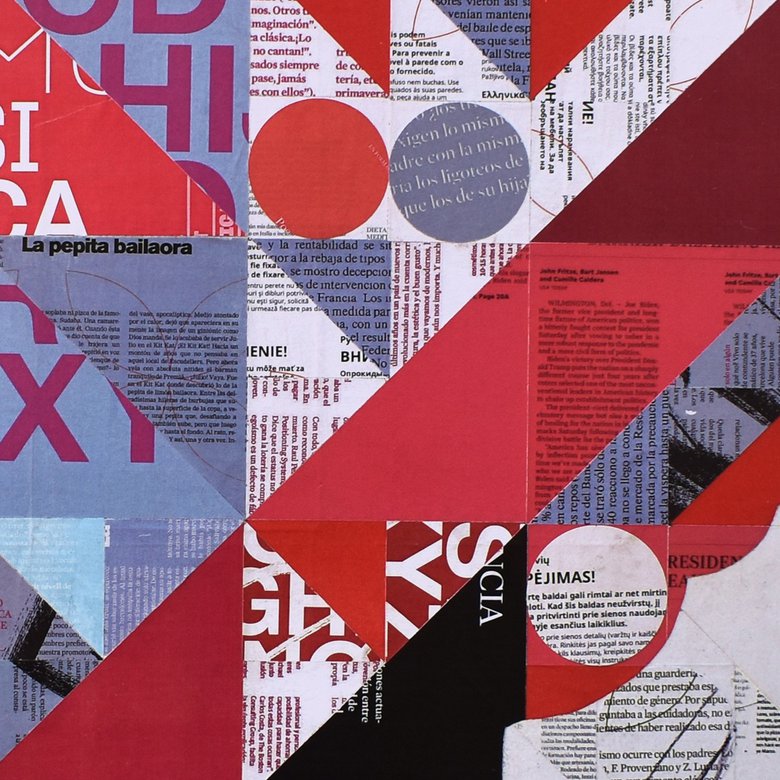Original Collage - 101 Summer in Barcelona by Manel Villalonga