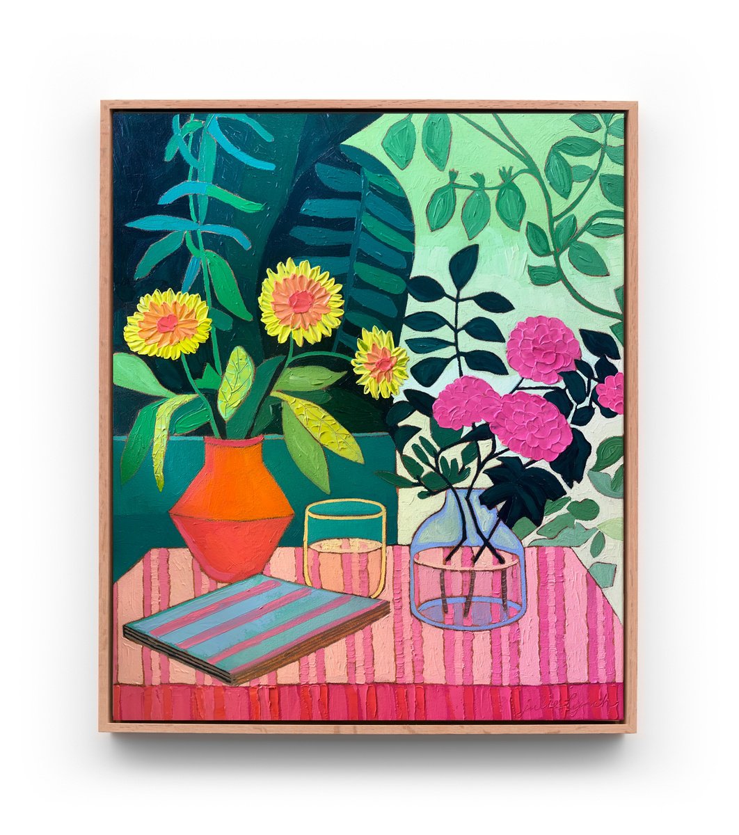 As Fresh as Spring Oil painting: JULIE LYNCH | Artfinder