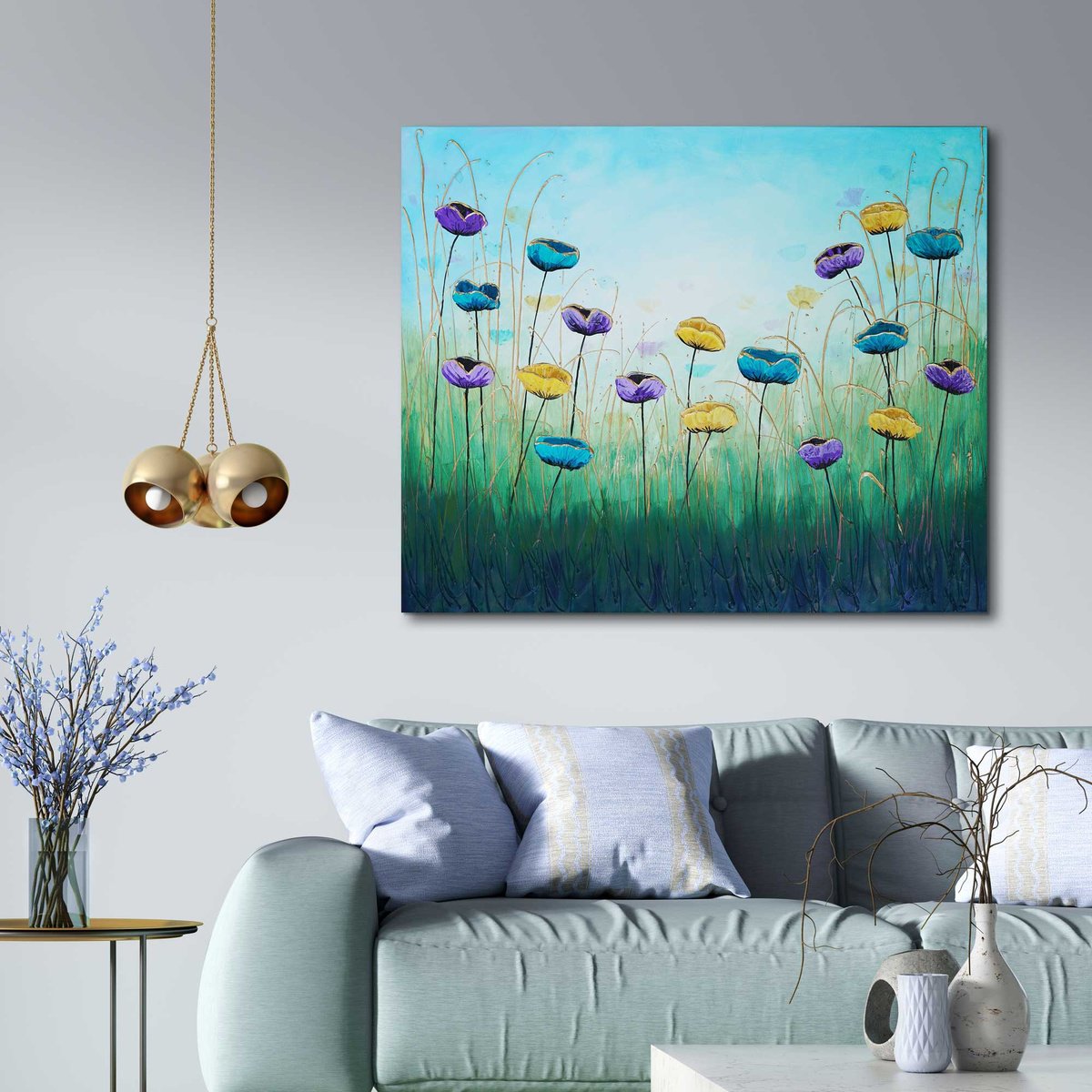 Elixir of Flowers Acrylic painting by Amanda Dagg | Artfinder