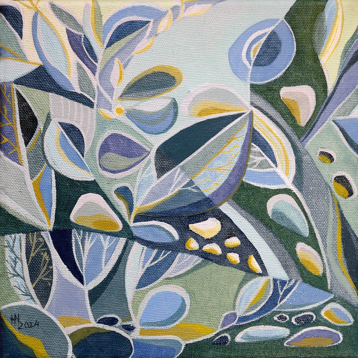 Abstract Nature I. Oil painting: Aniko Hencz | Artfinder