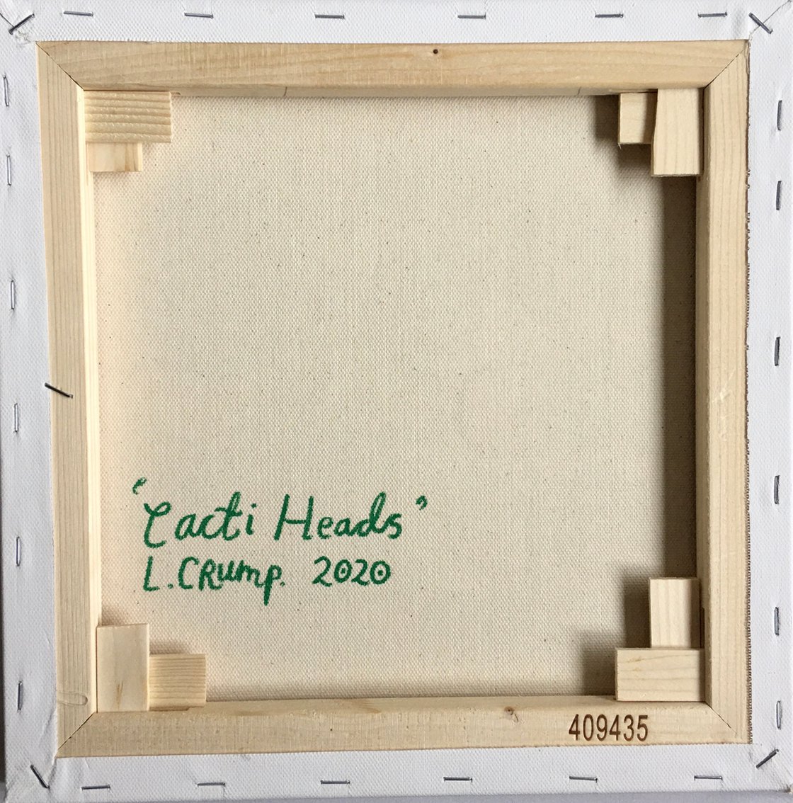 Cacti Heads Acrylic painting by Luke Crump | Artfinder