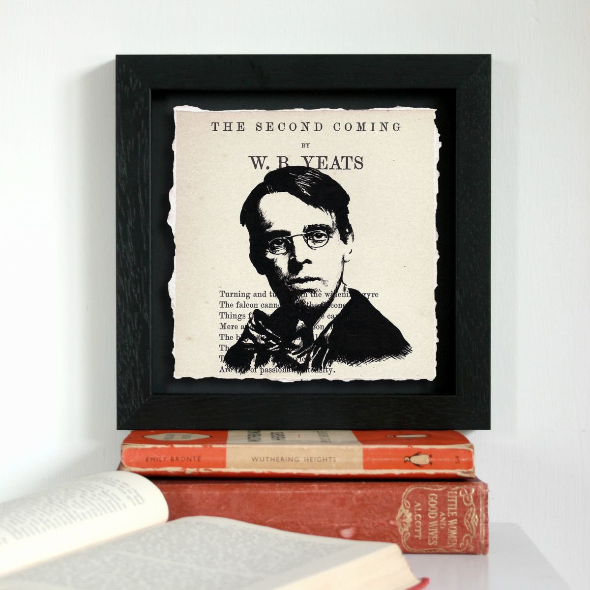 W. B. Yeats - The Second Coming (Framed) Acrylic painting: Peter ...