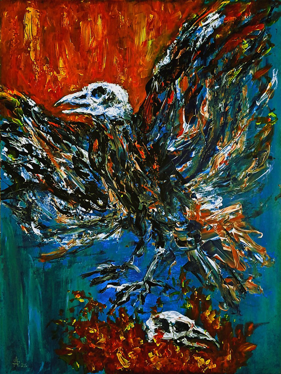 Collapse of the empire Acrylic painting: Arturas Slapsys | Artfinder