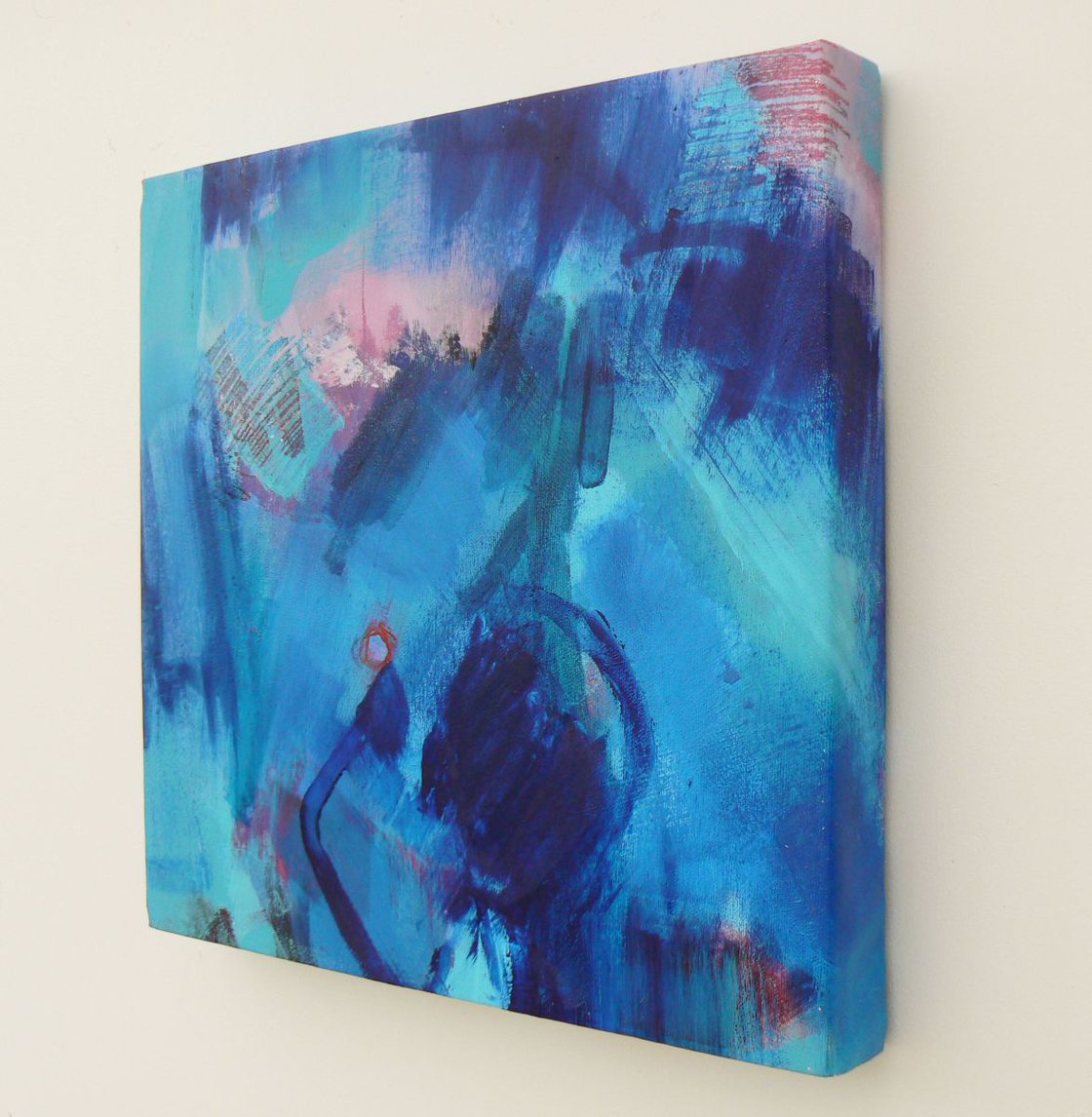 The fine art of walking backwards Acrylic painting: Carolynne Coulson ...