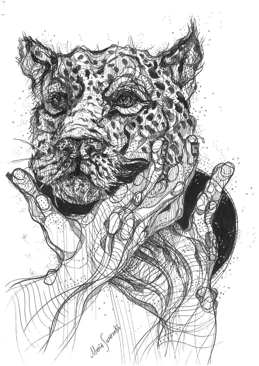 Chester Drawing Drawing by Maria Susarenko | Artfinder
